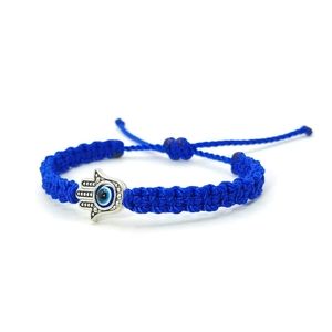 Hand Crafted | Accessories | Kids Size Hamsa Hand Royal Blue String ...